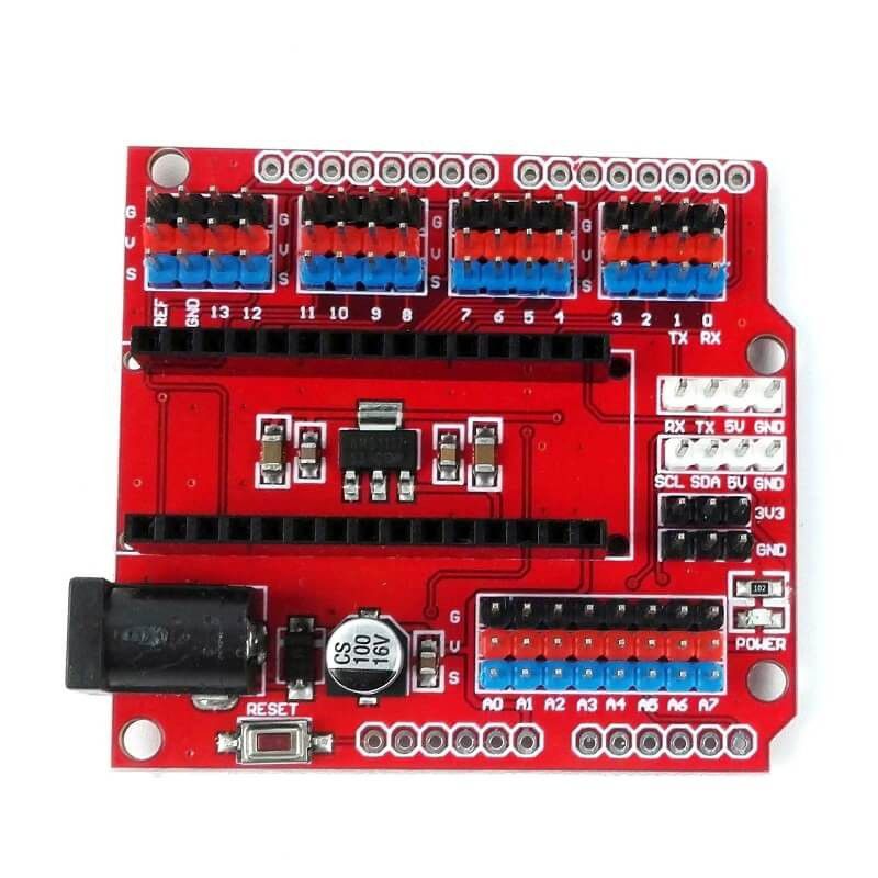 IO Shield - Mạch Mở Rộng cho Arduino Nano